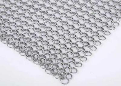 China Welded Chainmail Curtain Stainless Steel 2.5mm Wire Diameter Architectural Facade Decorative Mesh For Exterior Cladding for sale