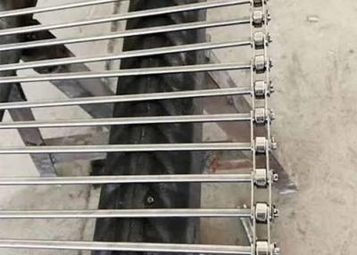 China SS314 Rod Reinforced Sintering Furnace Conveyor Belt 1100 Degree C High Temperature for sale