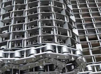 China Stainless Steel 304 Great Wall Chain Conveyor Belt Cross Rod Heavy Duty Heat Resistant Custom Width for sale