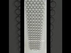 Stainless steel ring mesh -video
