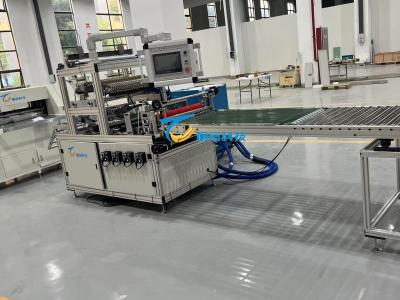 China 220V / 380V HEPA Filter Pleating Machine Customized Filter Production Line For Different Filter Types for sale