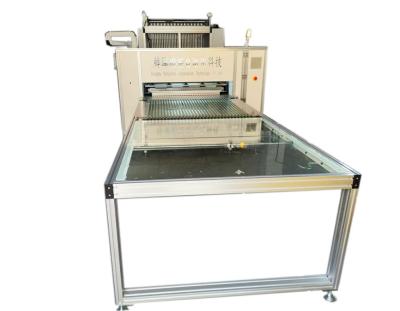 China 1000 pcs/h Filter Paper Pleating Machine Non Woven Glass Fiber Pleating Machine 220V for sale