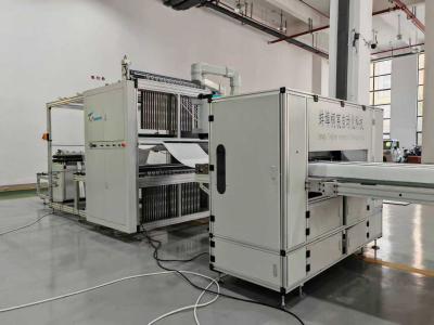 China Máquina plegadora de filtros Hepa de 50kw en venta