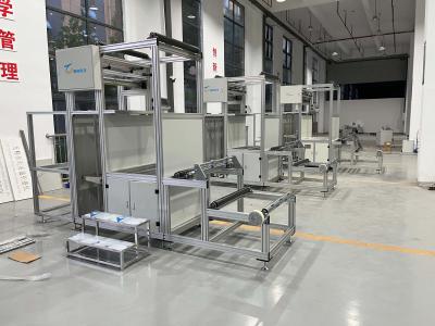 China Volautomatische plooimachine vouwmachine met scheiding voor auto-luchtfilter Te koop