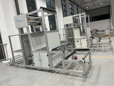 中国 仕切り付き全自動紙プリーツ機 有効幅800m 販売のため