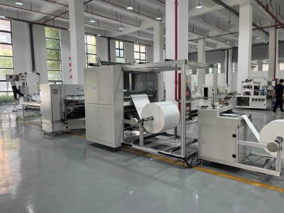 China Eenvoudig te bedienen motor PLC filterpapier vouwmachine Te koop
