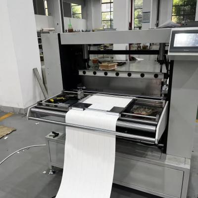 中国 高性能フルオートCNCナイフエアフィルター高速紙プリーツ加工生産ライン 販売のため