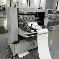 China High Temperature Filter Paper Pleating Machine Adjustable Height 600mm for sale