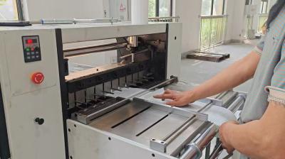 China 120 Folds/M Air Filter Pleating Machine 0.6Mpa Mini Pleat Filter Machine for sale