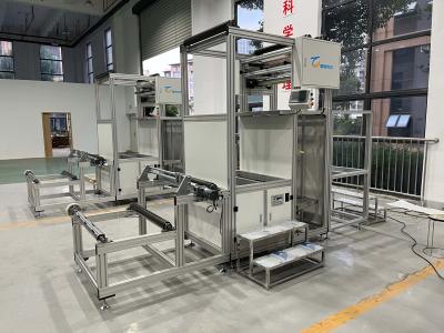 China Strainer Line Origami Machine Adjustable Folding Height Range 8~55mm for sale