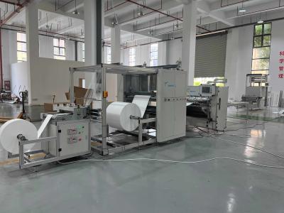 China Filter Paper Folding Machine Width 600mm Air Filter Pleating Slitting Machine for sale