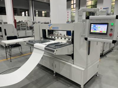 China Equipo de pliegado de filtro de aire totalmente automático Máquina de mini pliegado de alta eficiencia Máquina de fabricación de papel Máquina de plegado en venta