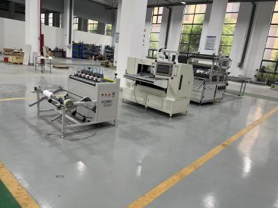 China Flexible Servo Pleating Machines Integrated Filter Paper Folding Machine High Speed for sale