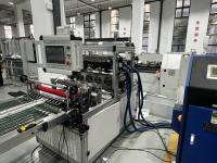China High Efficiency Automatic Folding And  Gluing  Line  For Air Filter for sale