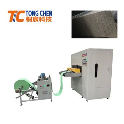 China High Speed 300mm Servo Pleater Automatic Textile Folding Machine Industrial for sale