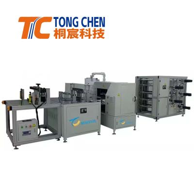 China Stable Heavy-Duty Servo-Driven Production Line For Multi-Material Multi-Layer Filter Paper Folding for sale
