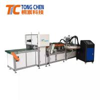 China Fully Automatic Continuous Pneumatic Edge-Gluing Machine for Filter Element Production for sale