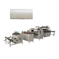 China Fully Automatic Servo Driven Pleating Filter Production Line High Efficiency Pleating Gluing System for sale
