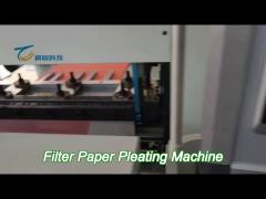 15 pleats/min - 20 pleats/min Automobiele filterfabrieken Machines Auto Air Filter Productielijn