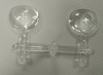 China Clear Two Cavity Plastic Injection Molding Design Hot Runner For VR Camera for sale