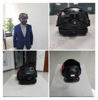 China Smart Helmet with Non-Contact Infrared Temperature Measurement ±0.3°C Accuracy 3-5m Distance for sale