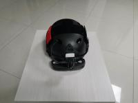 China Smart Temperature Measuring Helmet Non-Contact Infrared ±0.3°C Accuracy for Workshop Inspections for sale