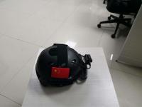 China AI Virtual Reality Integrated Intelligent Interactive Helmet with Infrared Temperature Measurement ±0.3°C Accuracy 384x288 Resolution for sale