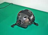 China AI Thermal Imaging Helmet Non Inductive Temperature Measurement Smart Interactive Helmet for sale