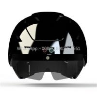 China Thermal Imaging AR Smart Helmet with Temperature Measurement 1080P for sale