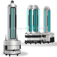 China UV Disinfection Robot with Body Temperature Camera 270μW/cm² 1000m² Coverage for sale