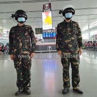 China AI Thermal Imaging Smart Temperature Measuring Helmet with AR Display 0.5°C Accuracy for sale