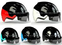 China Smart Temperature Measuring Helmet with Face Recognition and Infrared Thermal Imaging 2MP for sale