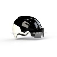 China Smart Temperature Measuring Helmet with Face Recognition and Infrared Thermal Imaging 2MP for sale