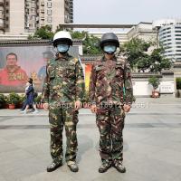 China Police Temperature Detection AI Helmet with Thermal Imaging 1920x1080 6500mAh for sale