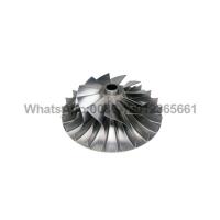 China 5 Axis Precision CNC Milling Titanium Aluminum Compressor Wheel Impeller 200mm for sale