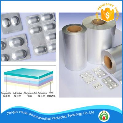 China Alu alu aluminum foil tablets pharmaceutical blister packaging for sale