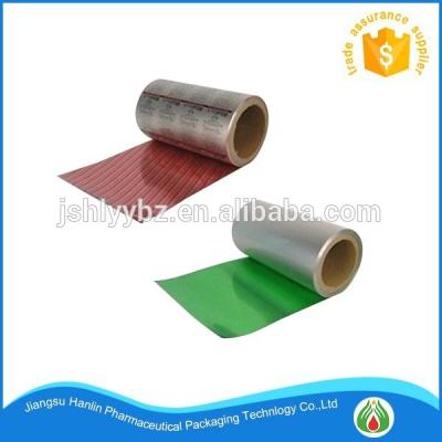 China 20 mic hard tempered aluminum blister foil for pills packaging for sale