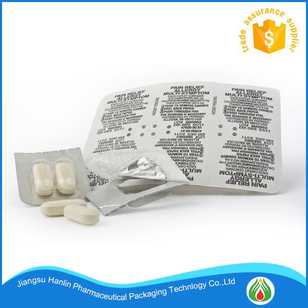 Quality Pvc pvdc film for pharmaceutical packing ptp aluminum foil for sale