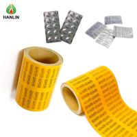 Quality OP/AL/VC Structure competitive price aluminium foil packaging printing for pills for sale