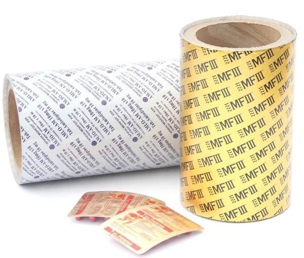 Quality Coated Treatment and Roll Type medication blister packaging for sale