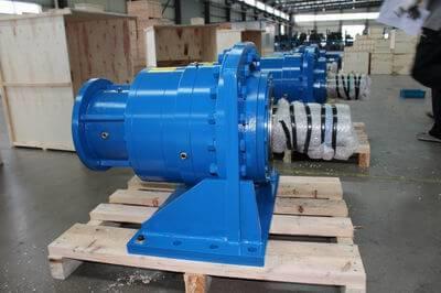 China P series planetary gear unit Planetary Geared Motor planetary gearbox for sale