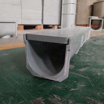 China Woonruimtes Glasvezel Drainage Gracht Chemisch bestand / slijtvast Te koop