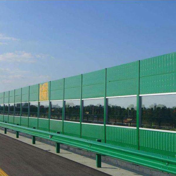 Quality Customized Green Soundproof Highway Walls Sound Barrier Installation Assistance for sale
