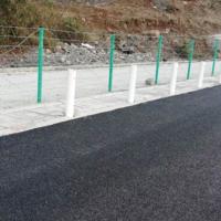China FRP Square Pipe Barbed Wire Column Solid Hollow Sun Resistant 2m Length for sale