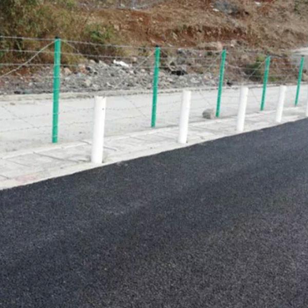 Solid / hollow FRP quadrato tubo filo spinato colonna resistente al sole / resistente al calore