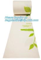 China 100% biodegradable compostable drawstring non plastic trash bag customized, eco biodegradable compost plastic drawstring for sale