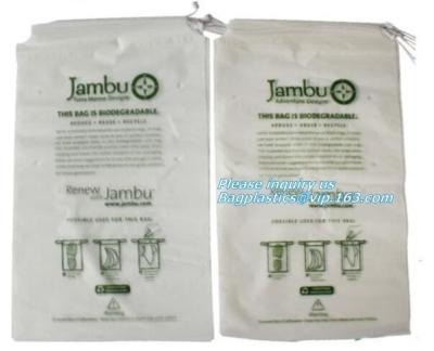 China Custom design plant based compostable biodegradable HDPE soft loop handle plastic shopping bag, flexi soft loop handle p for sale