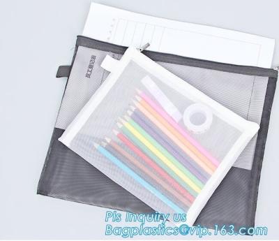 China Outdoor Travelling Document Bag Multi-functional Passport Bag Water poof Documents Folder Wallet, soldier transparent pl for sale