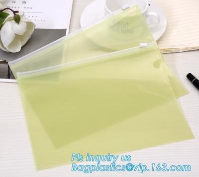 China resealable slider zipper underwear packaging bags with logo, matte frosted PVC slider zipper bag plastic bag with zipper for sale