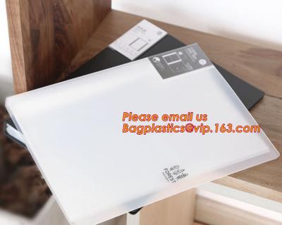 China PP Material Document Pocket File Folder, A4 pp file folder, clear clip file folder for sale